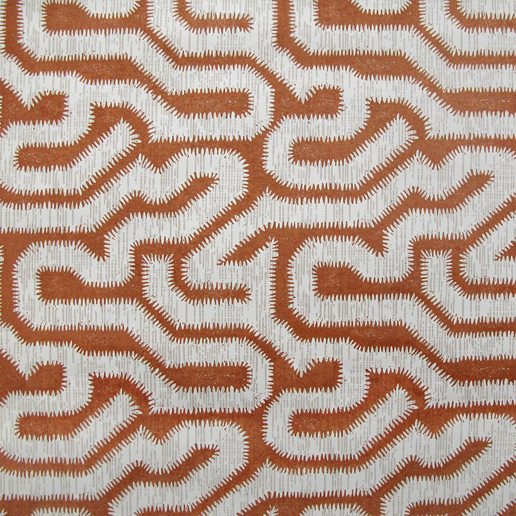 Albaicin Burnt Sienna Wallpaper – Fritz Porter