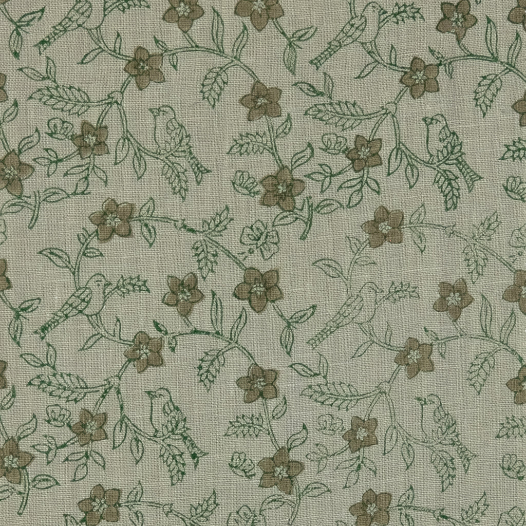 Cora Evergreen Fabric – Fritz Porter