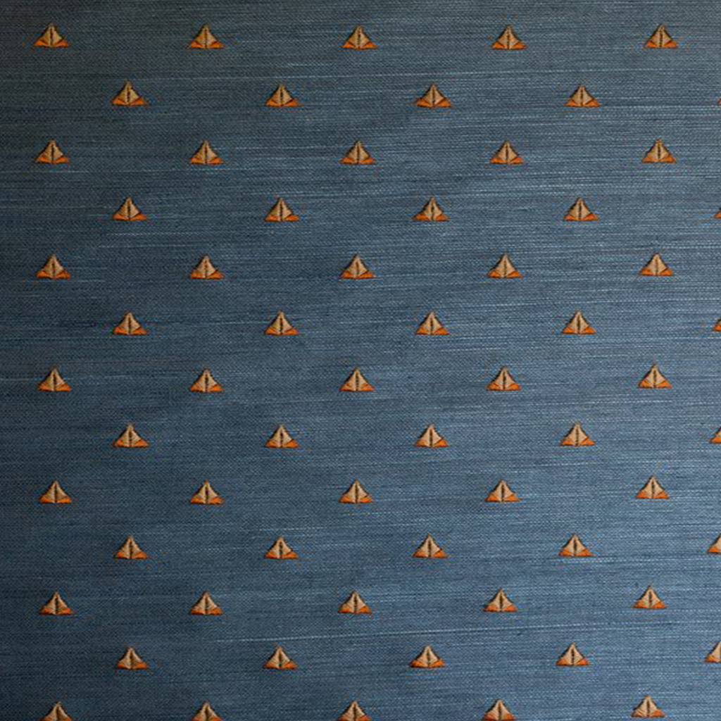 Tack Dark Teal Wallpaper – Fritz Porter