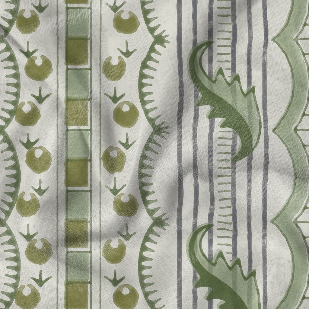Domino Forest/Sage Fabric – Fritz Porter