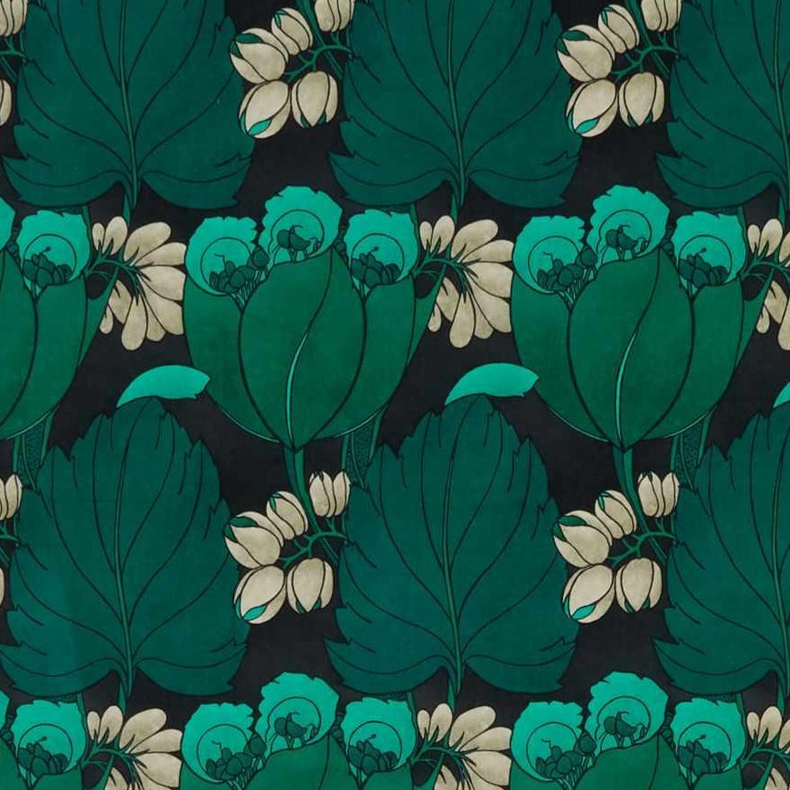 Regency Tulip Jade Fabric – Fritz Porter