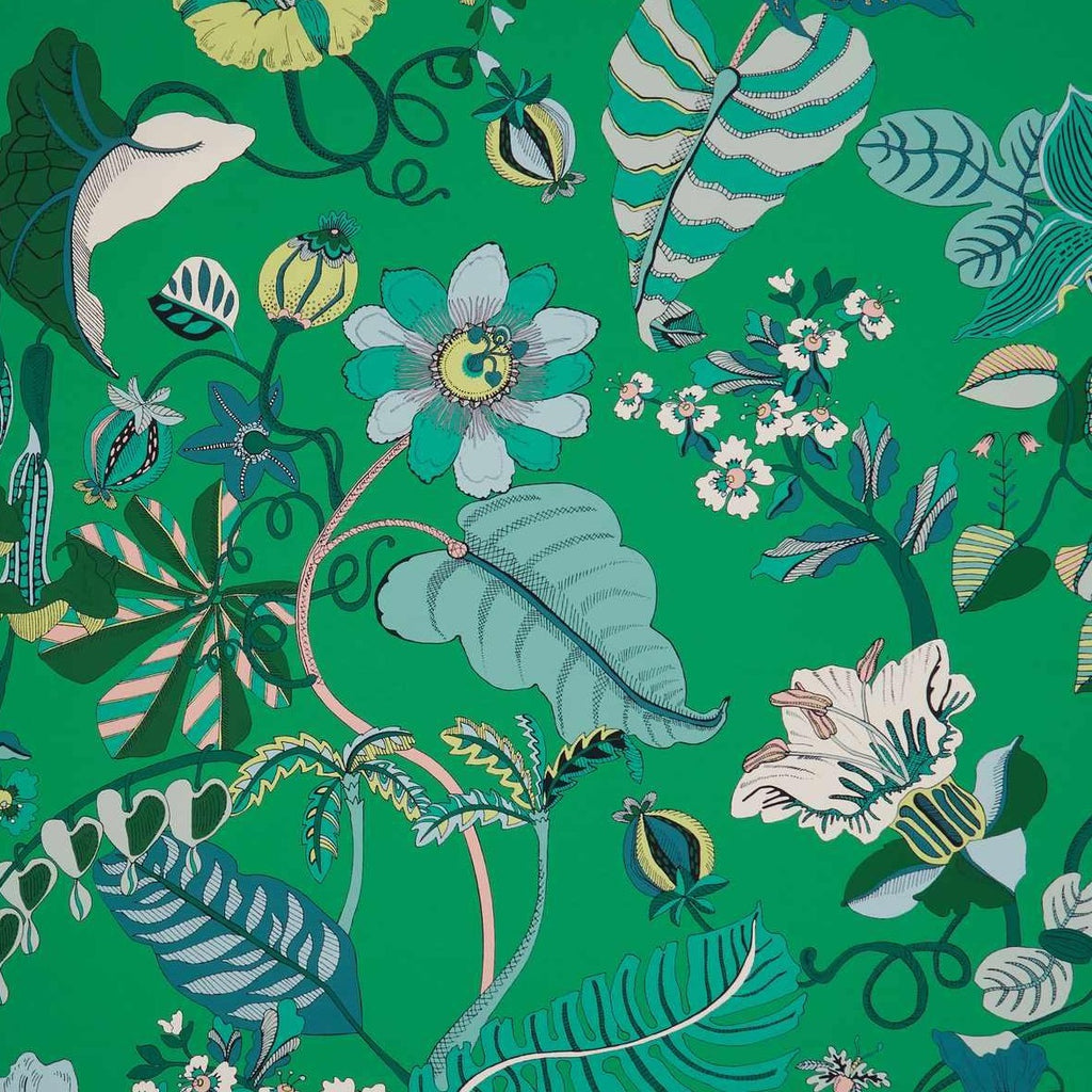 Fantasia Jungle Jade Fabric – Fritz Porter