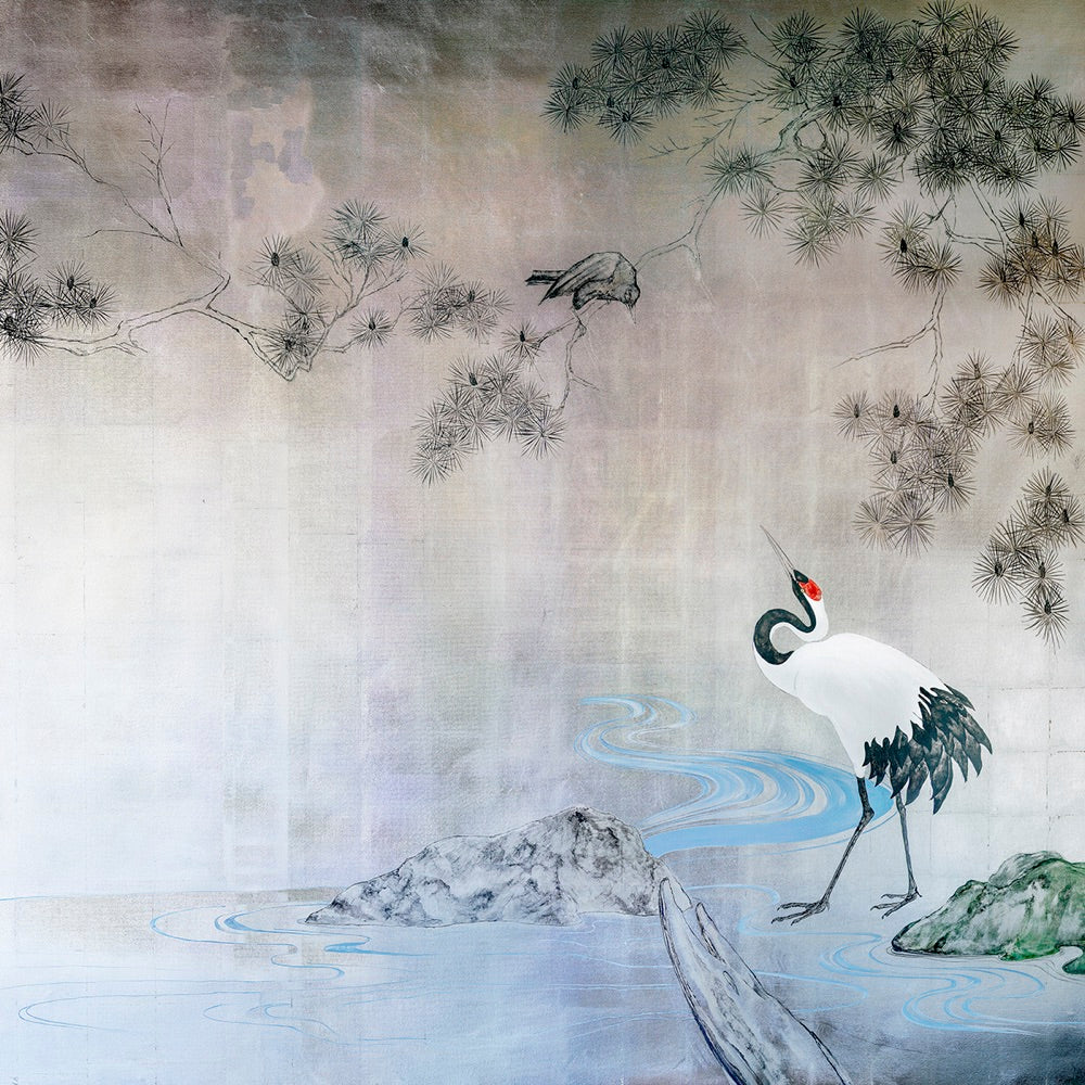 Japanese Leaf Wallpaper – Fritz Porter