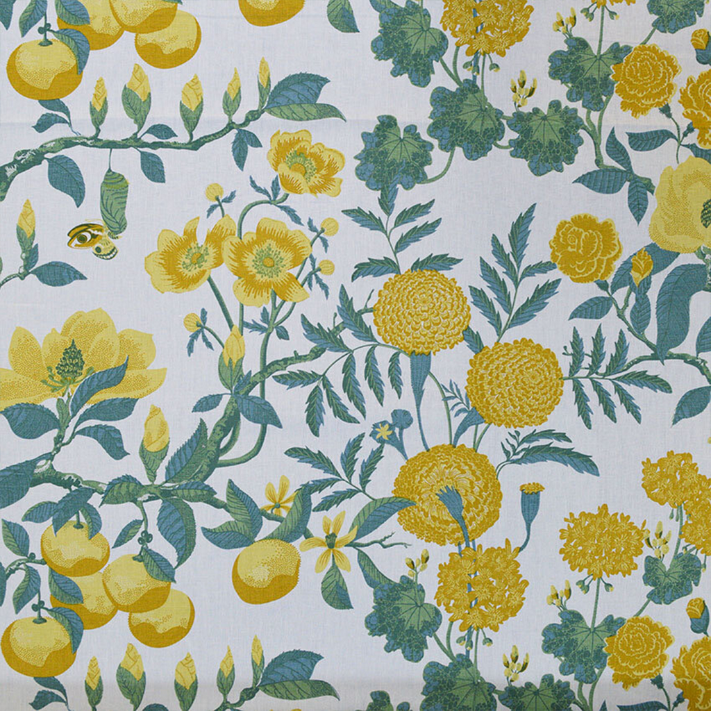Margo Lemon Fabric – Fritz Porter