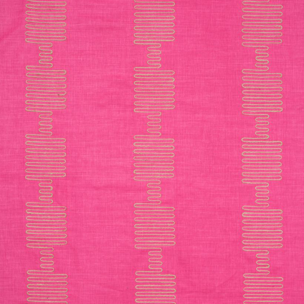 Squiggle Magenta Fabric – Fritz Porter