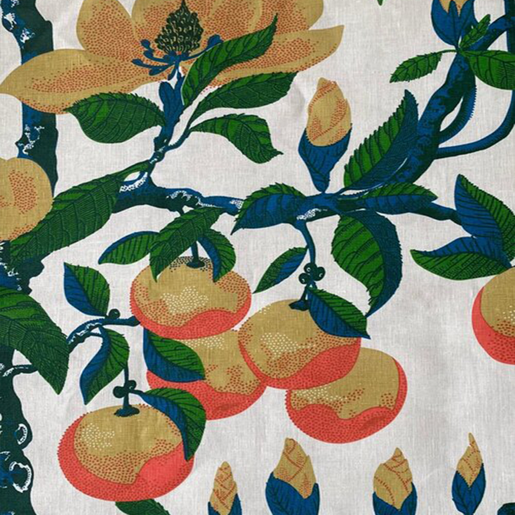 Margo Mandarin Fabric – Fritz Porter