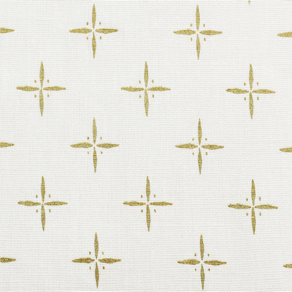 Petite Cross + Dot Gilded Ivory Fabric – Fritz Porter
