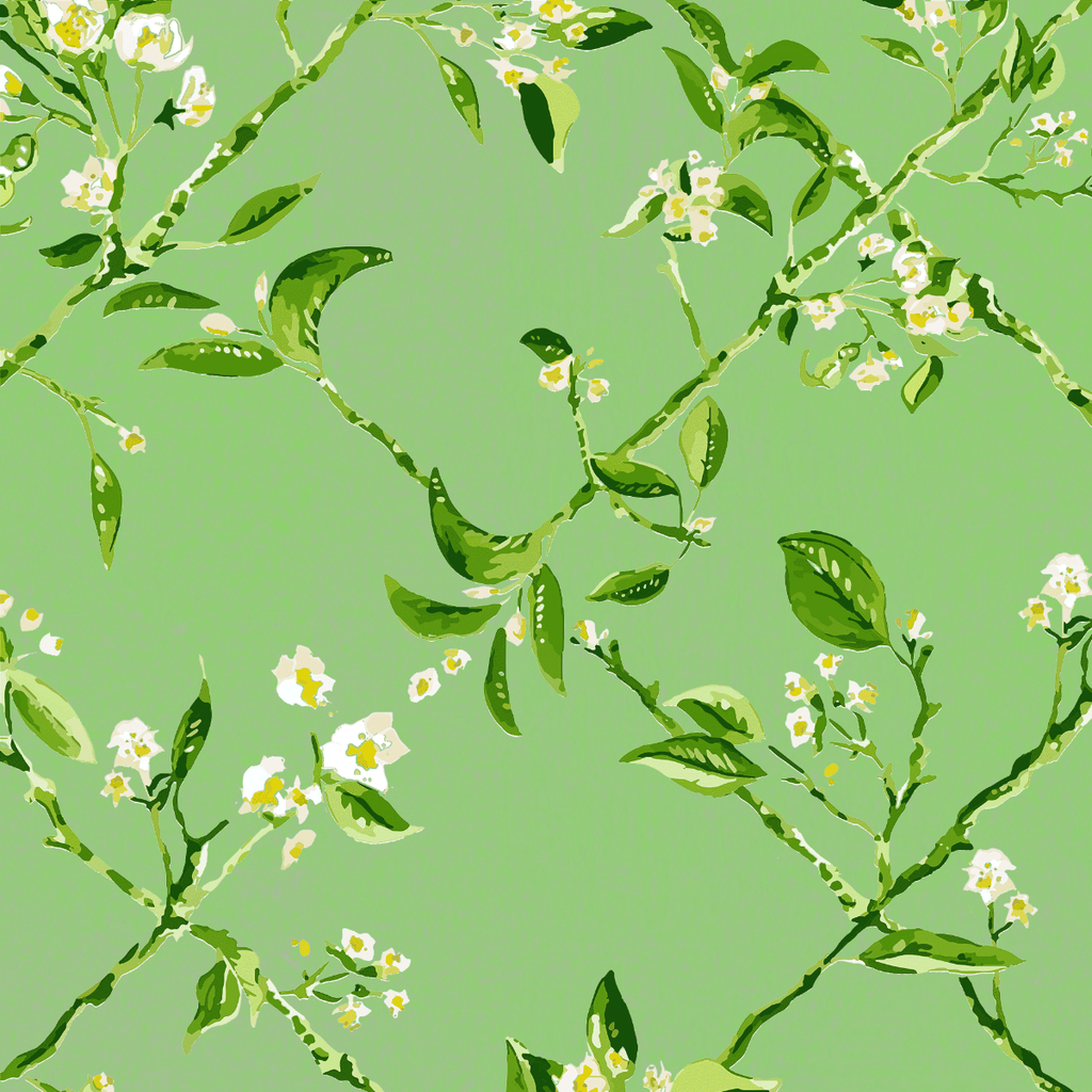 Trellis Spring Wallpaper – Fritz Porter