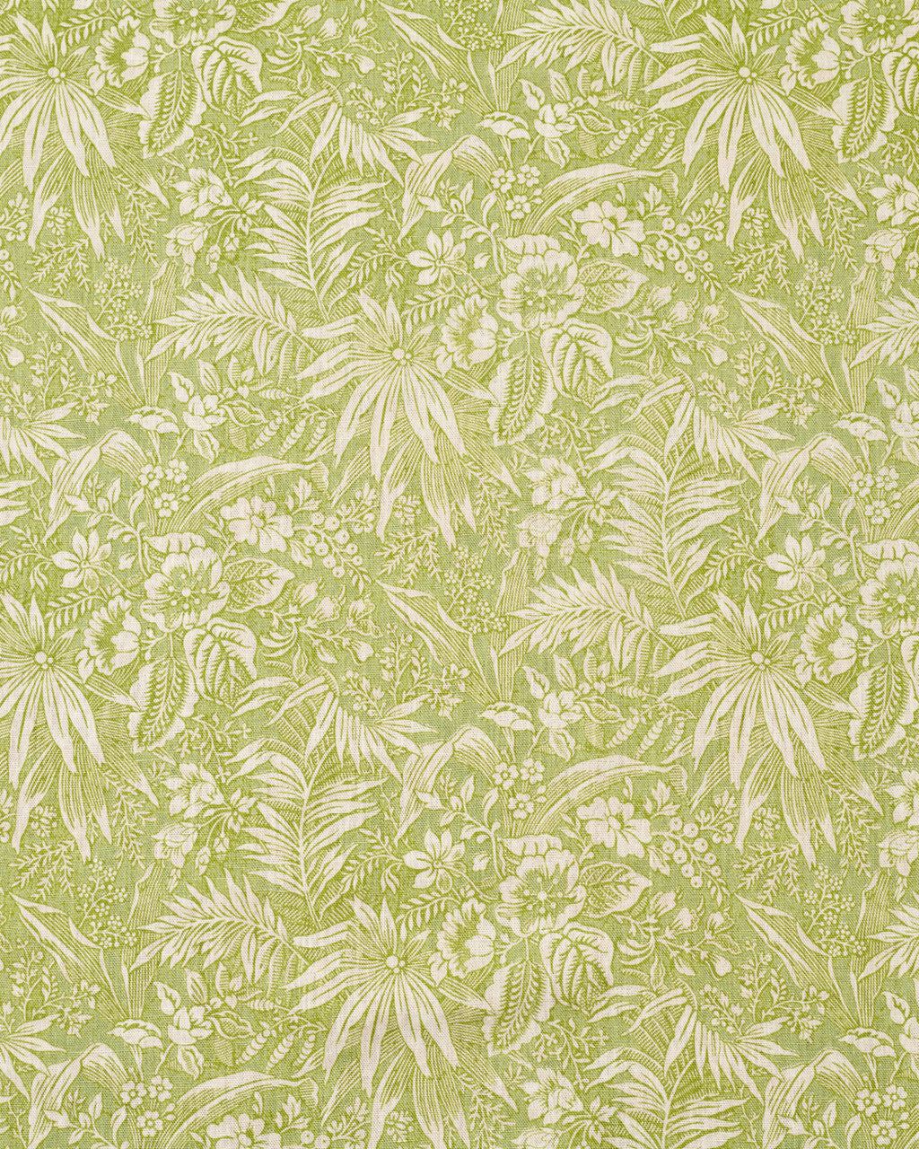 Palm Groove Linen in Green – Fritz Porter