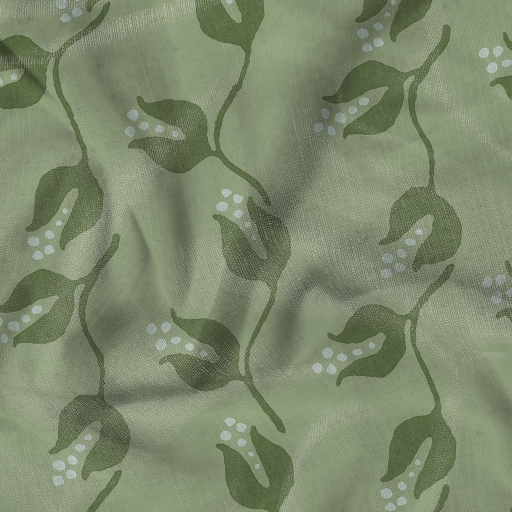 Vine Forest/Sage Fabric – Fritz Porter