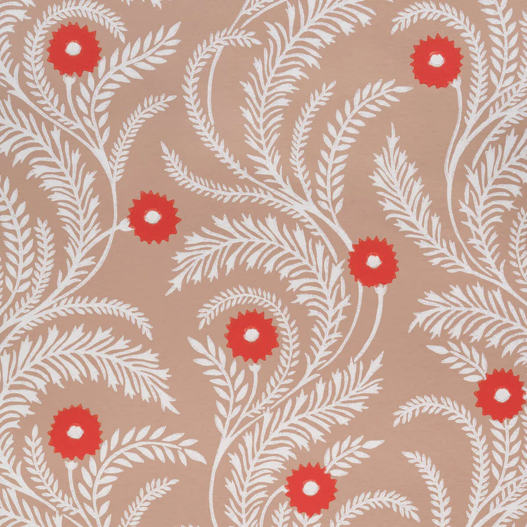 Wild Daisy Biscuit Wallpaper – Fritz Porter